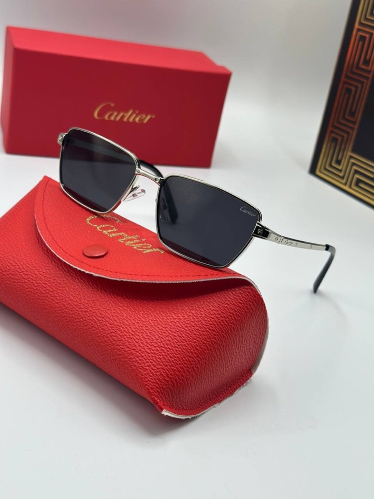 Cartier Gümüş İthal Unisex Güneş Gözlük G3779 Modelleri En Uygun Fiyatlarla