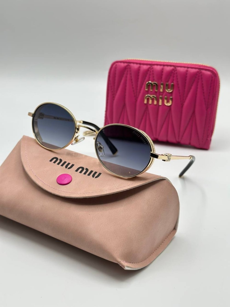 Miu Miu Yuvarlak İthal Kadın Güneş Gözlük G3276-ILY Modelleri En Uygun ...