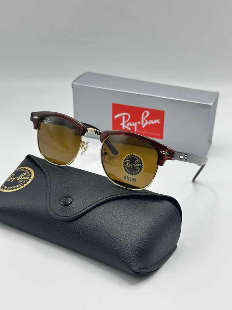 Ray-Ban Clubmaster Kahve Unisex Güneş Gözlüğü G3083 Modelleri En Uygun ...