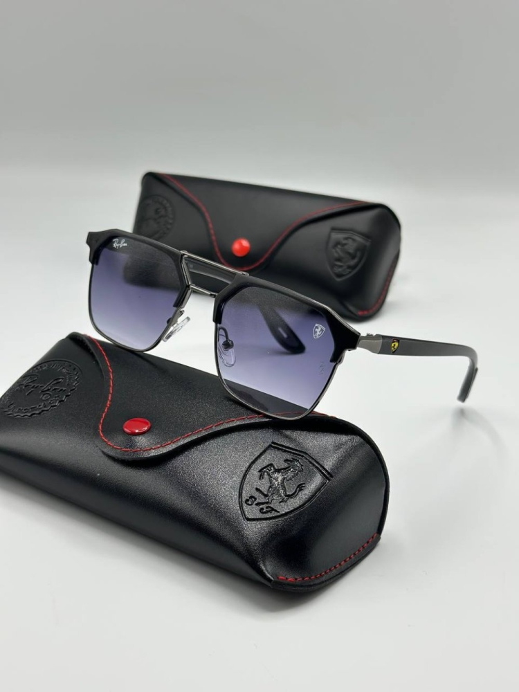 Ray-Ban Scuderia Ferrari Siyah Unisex Güneş Gözlüğü G3071-VLL Modelleri ...